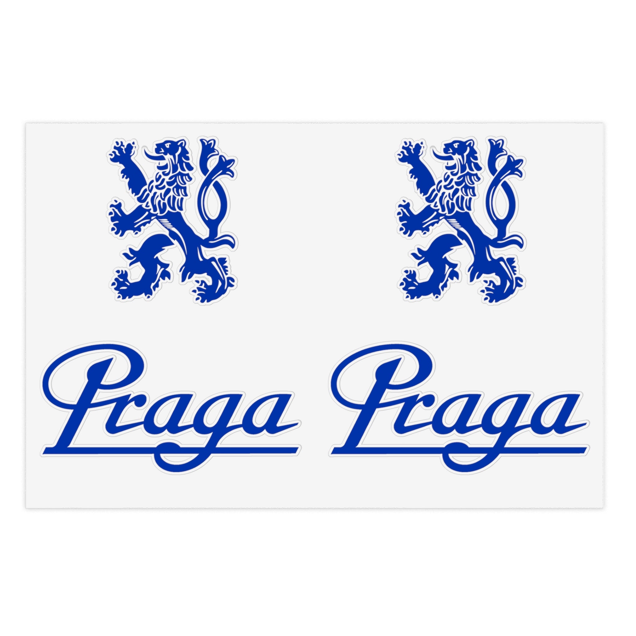Praga Stickers [x20] – The Karting Shop