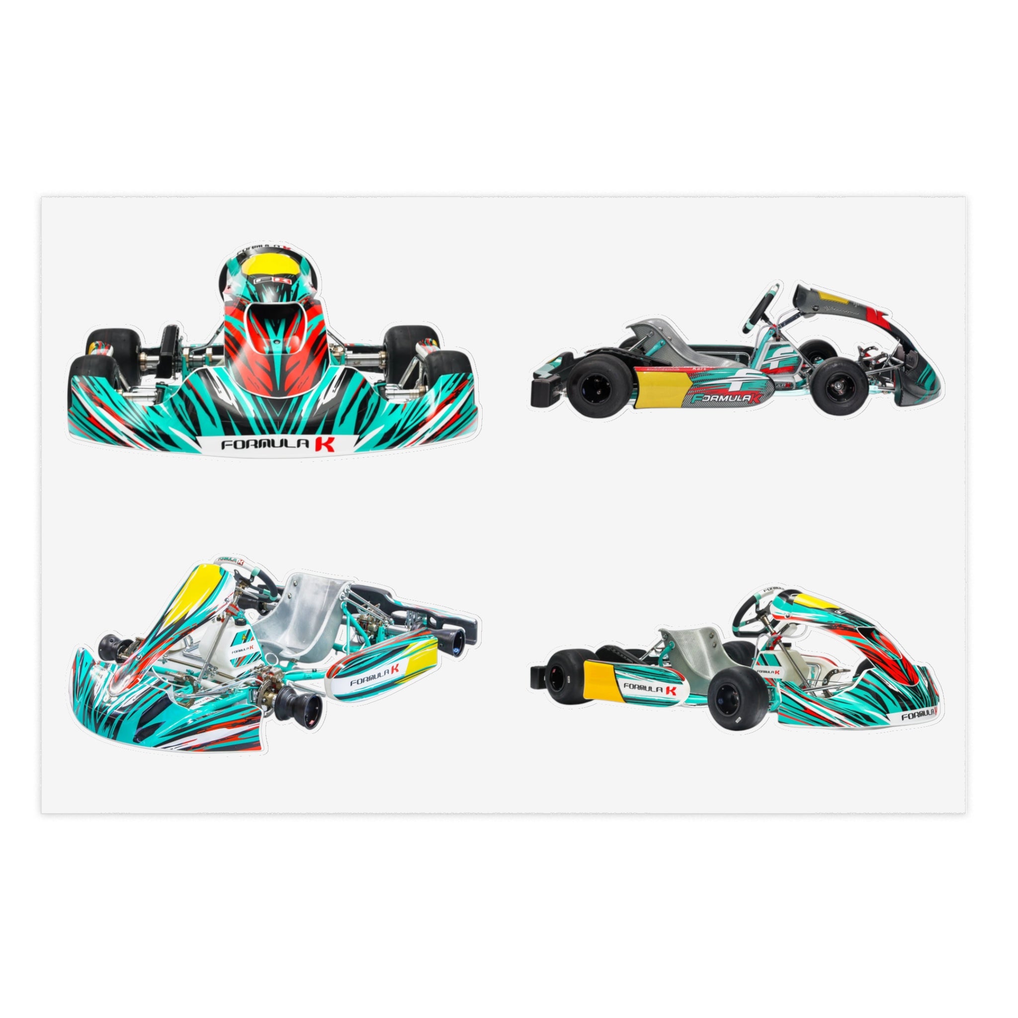 Formula K Go-Kart Stickers [x4] – The Karting Shop