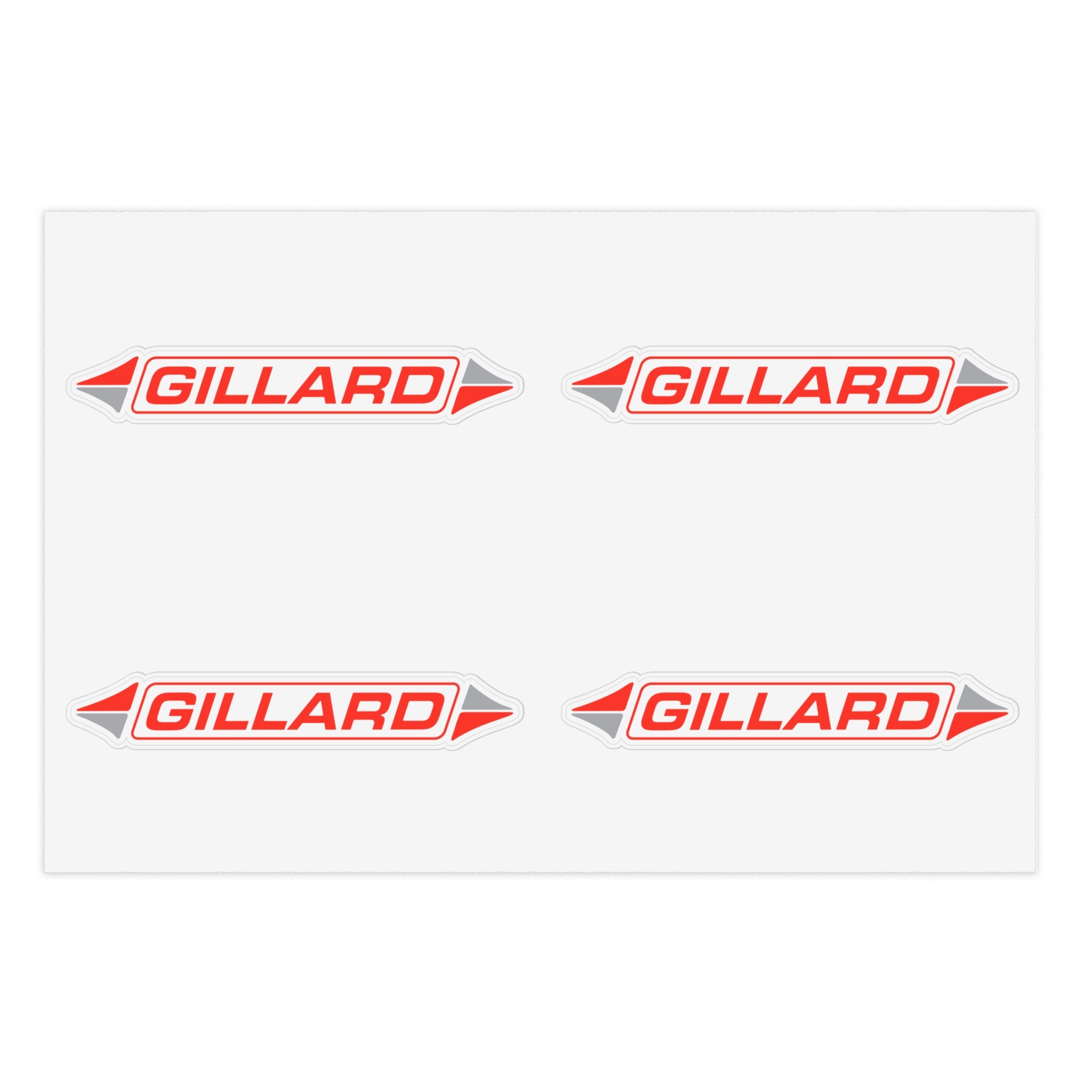 Gillard Stickers [x20] – The Karting Shop
