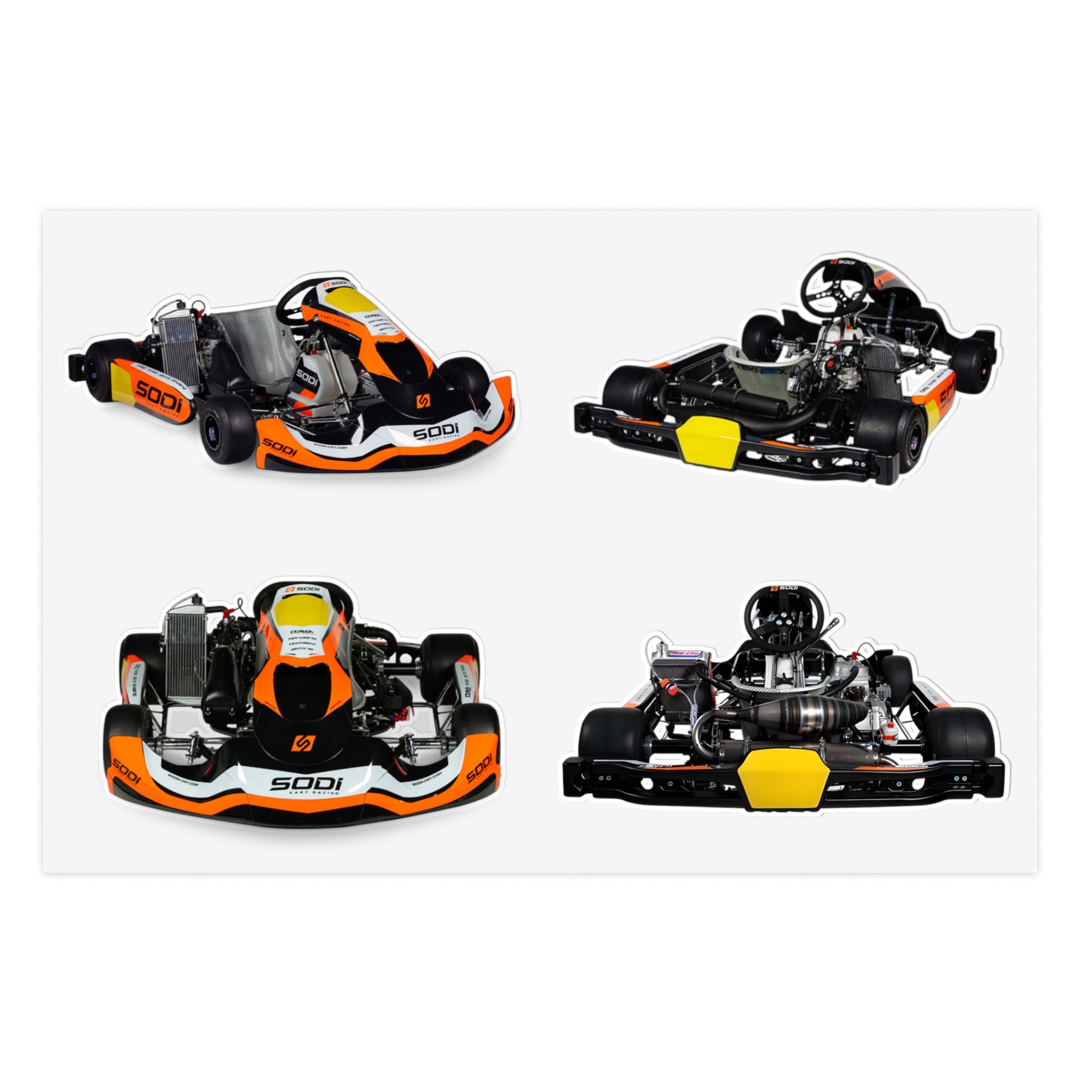 Sodi Go-Kart Stickers [x4] – The Karting Shop